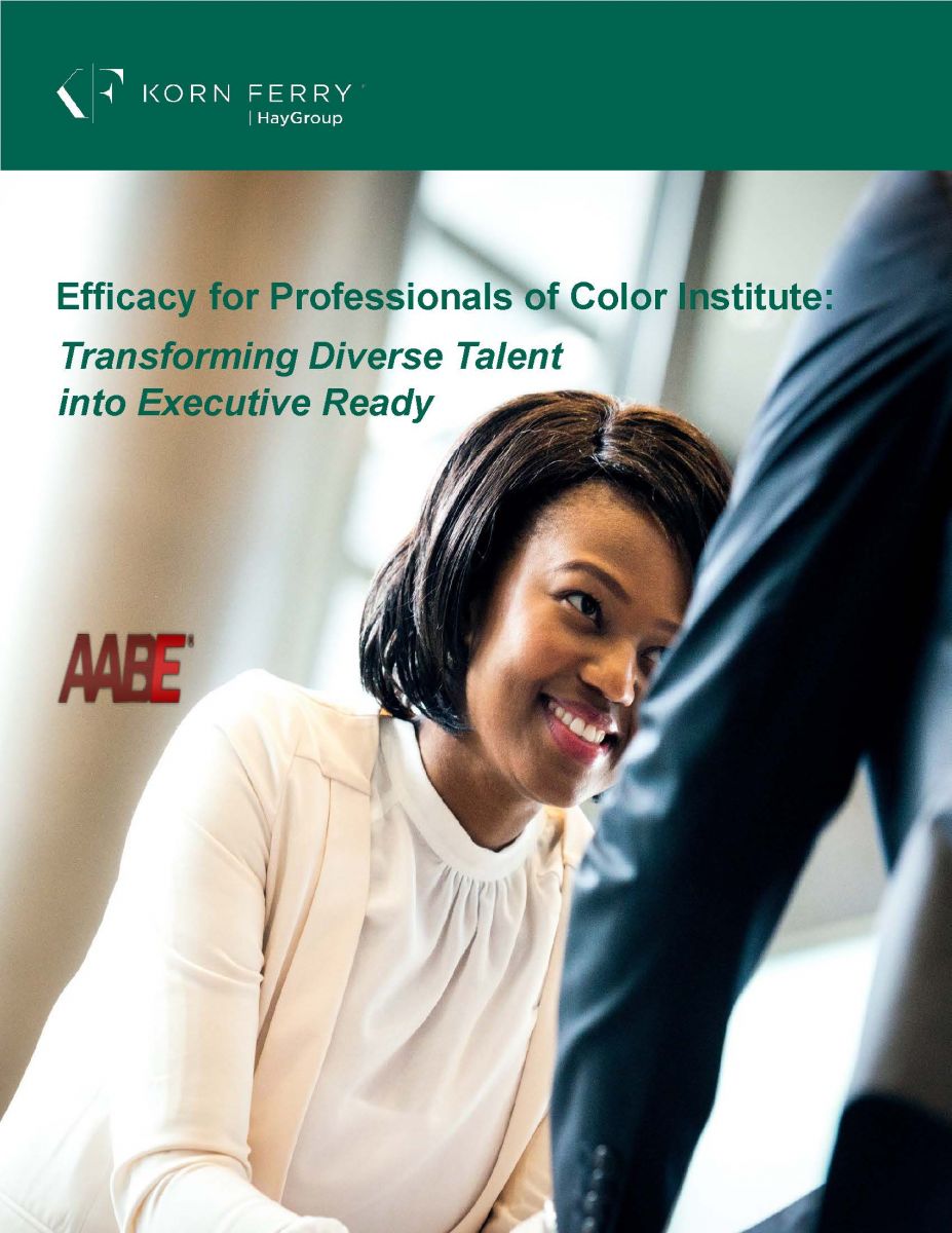 AABE: Efficacy for Professionals of Color Institute